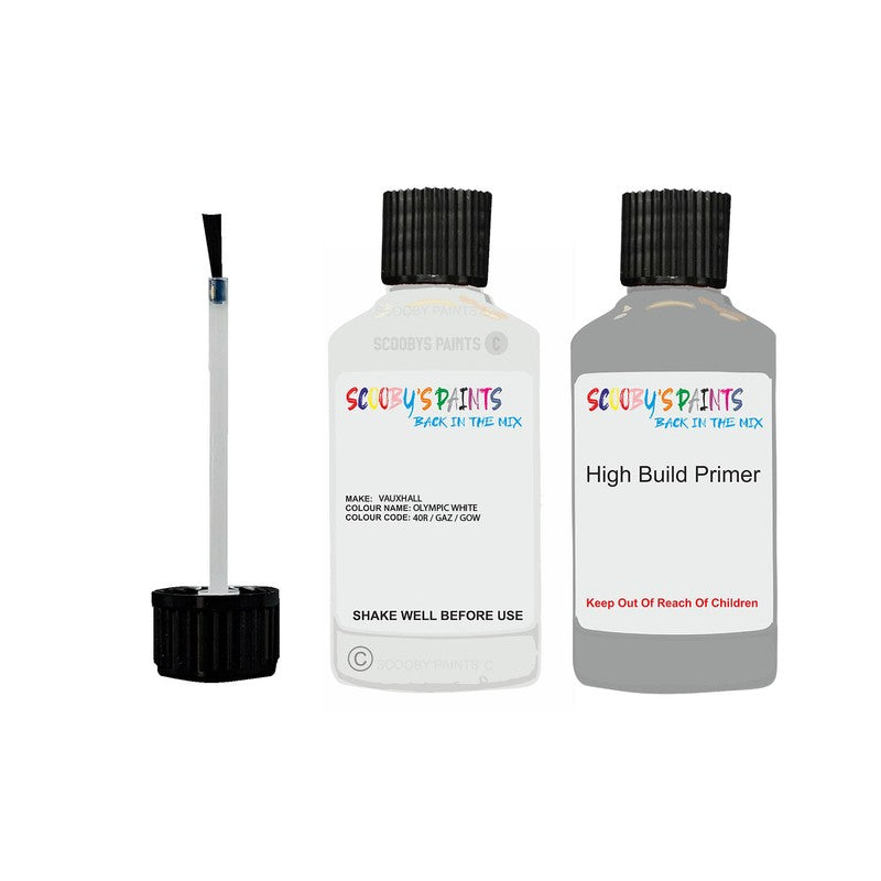 Paint For Vauxhall Mokka Olympic White Code 40R Gaz Gow Touch Up Paint Paint For Vauxhall Mokka Olympic White Code 40R Gaz Gow Touch Up Paint