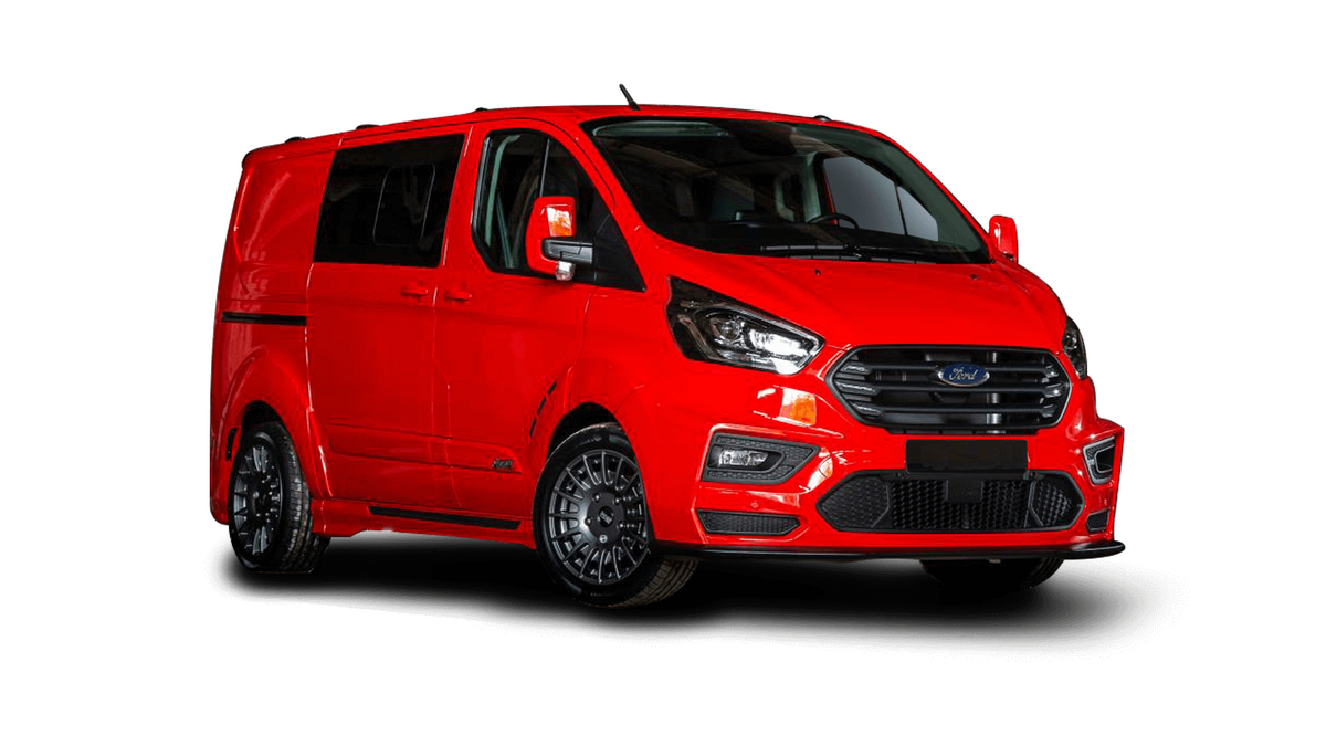 The Red Ford Transit Van - Paint Problems no More Spray Aerosol Touch ...