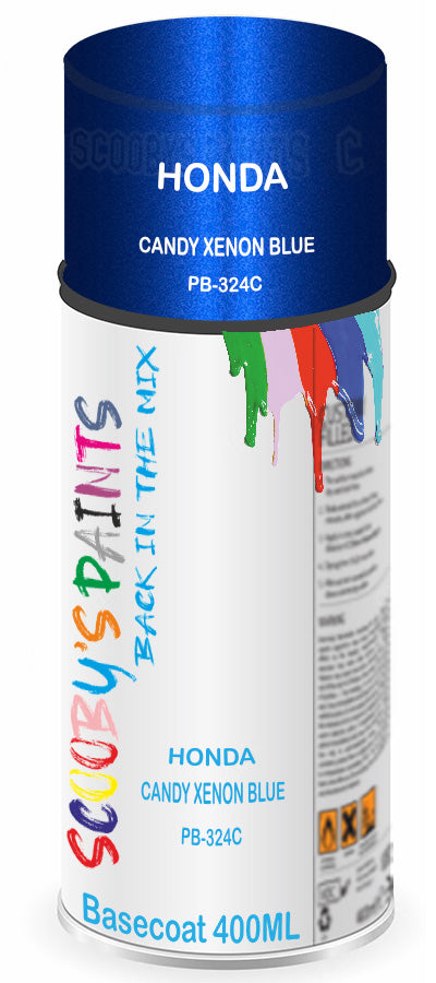 Motorbike Paint For Honda Motorcycles Cbf1000 Blue Code Pb-324C Aeroso ...