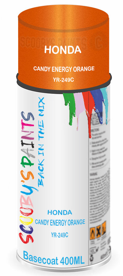 Motorbike Paint For Honda Motorcycles Rebel 500 Candy Energy Orange Co ...