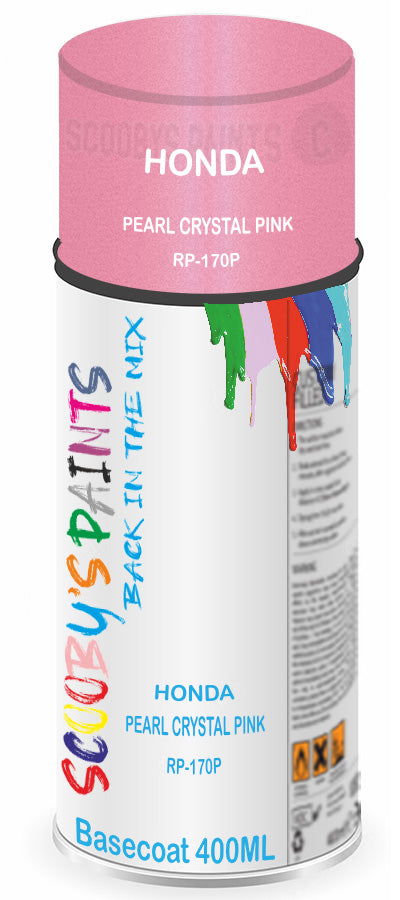 Motorbike Paint For Honda Motorcycles Super Cub 110 Crystal Pink Code ...