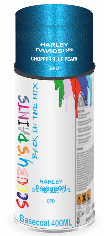 Motorbike Paint For Harley Davidson Sportster 1200 Chopper Blue Code 6 ...