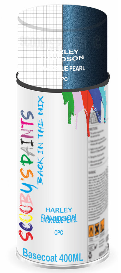 Motorbike Paint For Harley Davidson Road King Dark Blue Pearl Code 8L5 ...