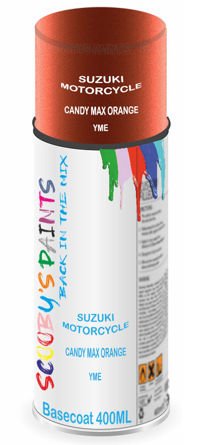 Motorbike Paint For Suzuki Motorcycles Boulevard M109R Candy Max Orang ...