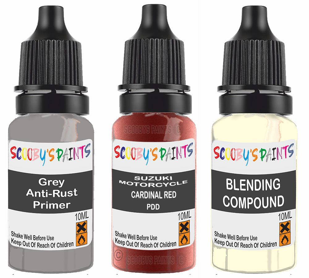 Motorbike Paint For Suzuki Motorcycles Gw250 Candy Cardinal Red Code P ...