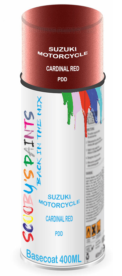 Motorbike Paint For Suzuki Motorcycles Gsx250R Candy Cardinal Red Code ...