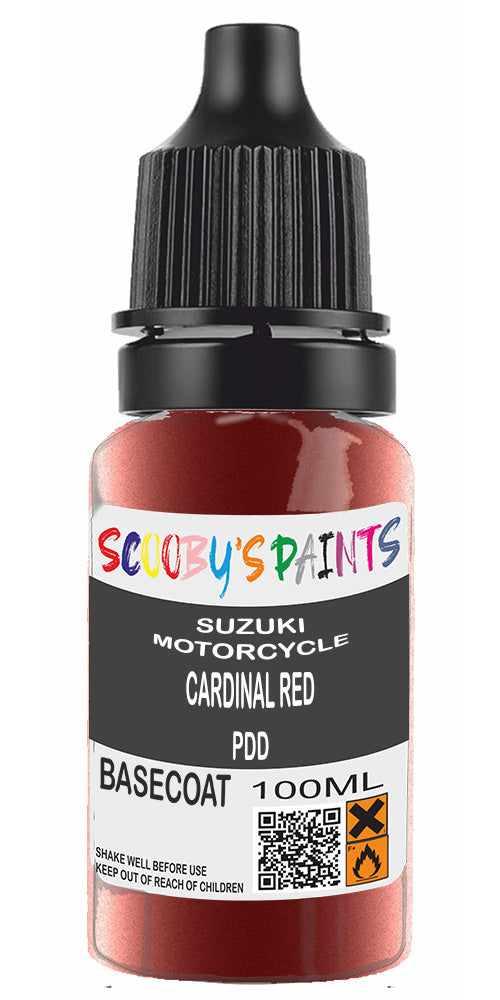 Motorbike Paint For Suzuki Motorcycles Gw250 Candy Cardinal Red Code P ...