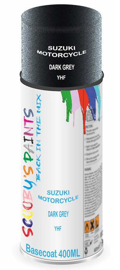 Motorbike Paint For Suzuki Motorcycles Gsx-R750 Phantom Gray Metallic ...