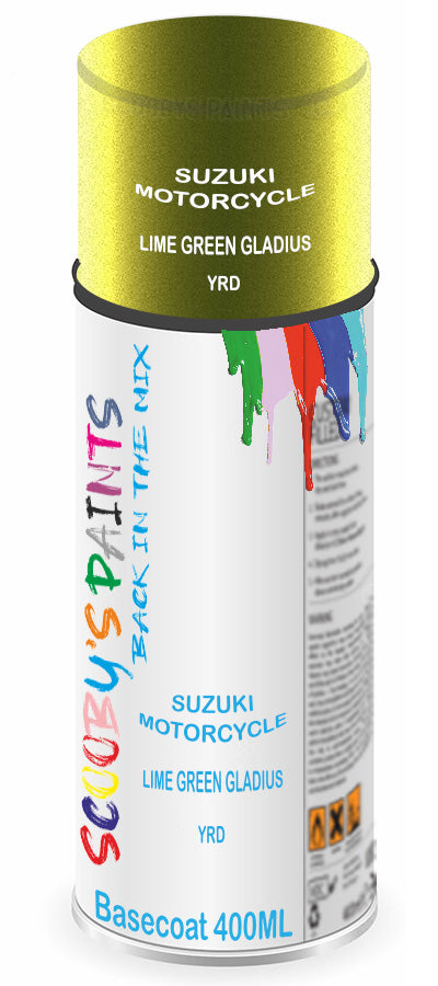 Motorbike Paint For Suzuki Motorcycles Sfv650 Lush Green Code Yrd Aero ...