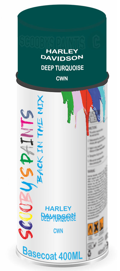 Motorbike Paint For Harley Davidson Softail Deluxe Deep Turquoise Code ...