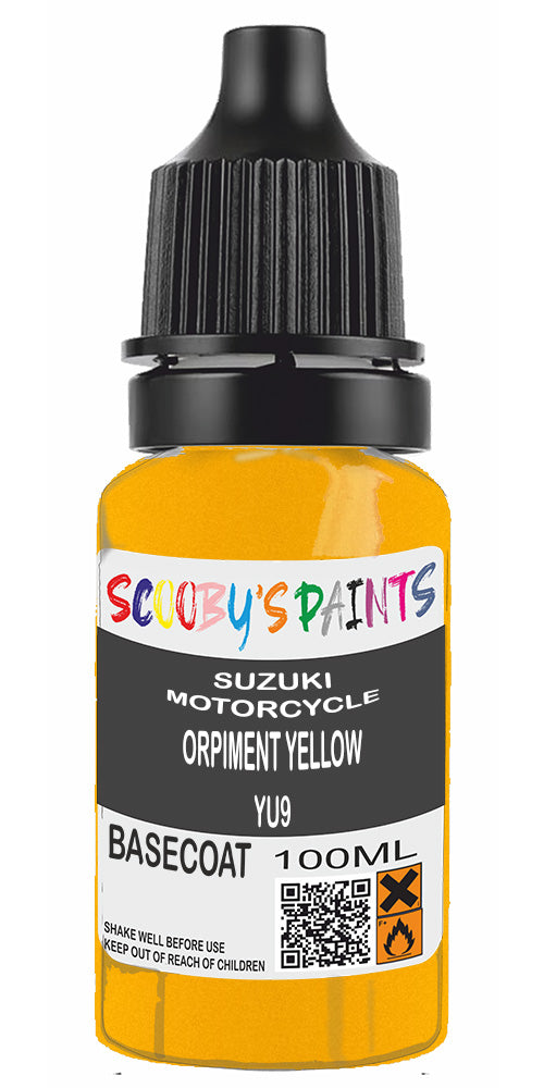 Motorbike Paint For Suzuki Motorcycles Katana Pearl Orpiment Yellow Co ...