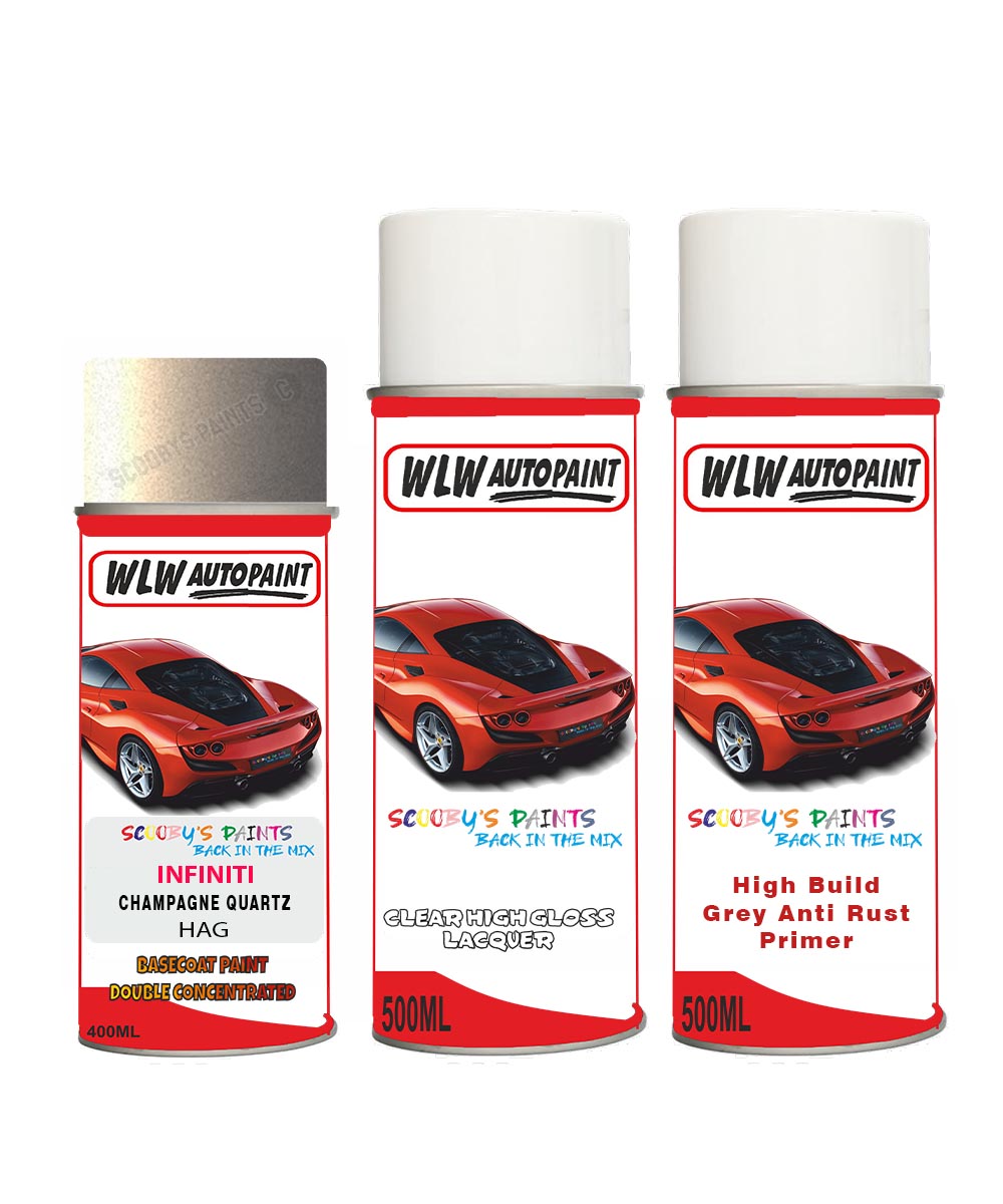 Aerosol Spray Paint For Infiniti Qx80 Champagne Quartz Paint Code Hag ...