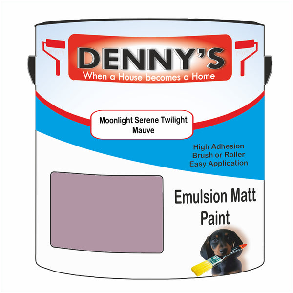 Denny's Emulsion Paint For Ceilings Colour- Moonlight Serene Twilight ...