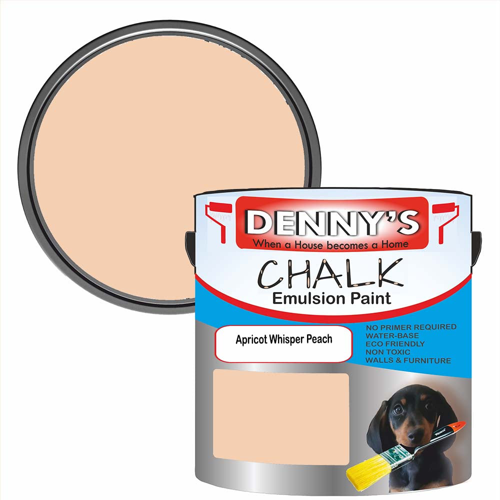 Denny's Chalk Paint For Ceilings Colour- Apricot Whisper Peach - Matte ...