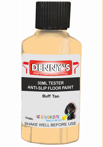 Denny's Floor Paint For Grip Coating Colour- Buff Tan - Anti-Slip Hard ...
