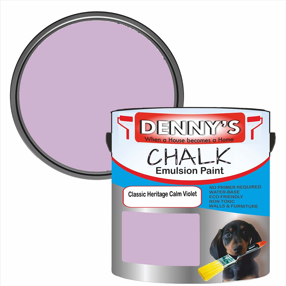 Denny's Chalk Paint For Ceilings Colour- Classic Heritage Calm Violet ...