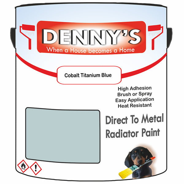 Denny's High Temp Paint For Boilers Colour- Cobalt Titanium Blue - Hea ...