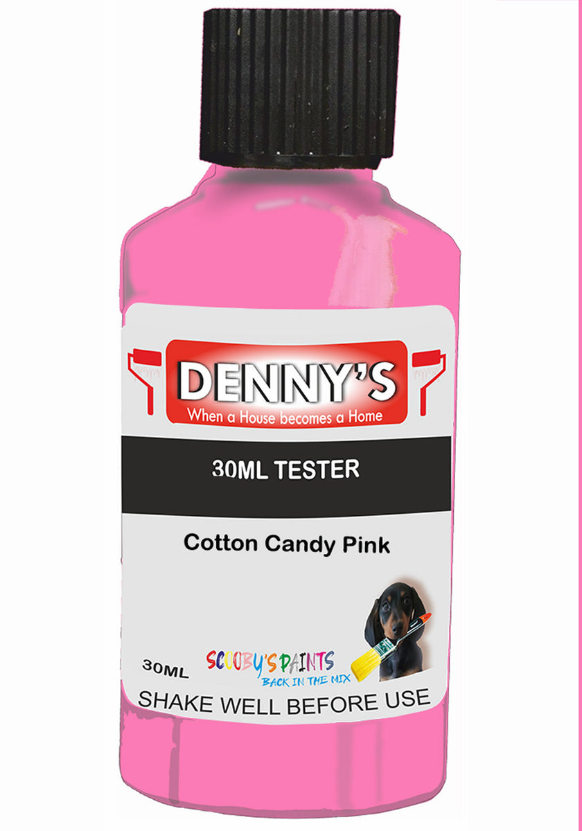 Denny's Chalk Paint For Furniture Colour- Cameo Cherry Soft Pink - Mat – Auto Car Paint UK