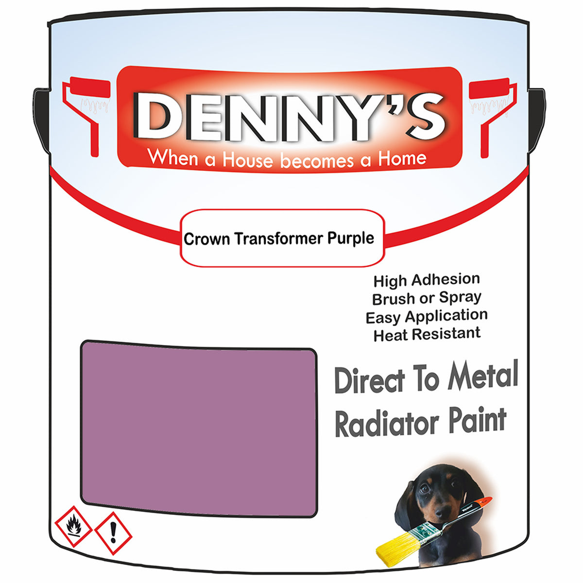 Denny's High Temp Paint For Grilles Colour- Crown Transformer Purple ...