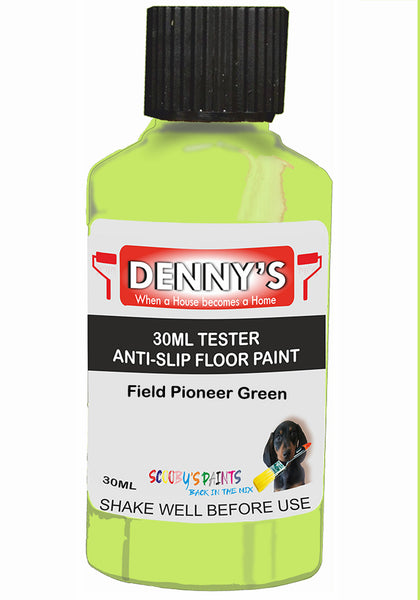 Denny's Floor Paint For Grip Coating Colour- Field Pioneer Green - Ant ...