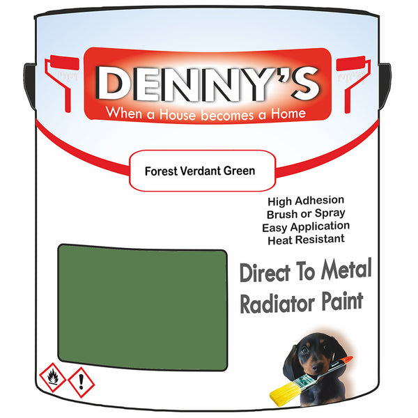 Denny's High Temp Paint For Stoves Colour- Forest Verdant Green - Heat ...