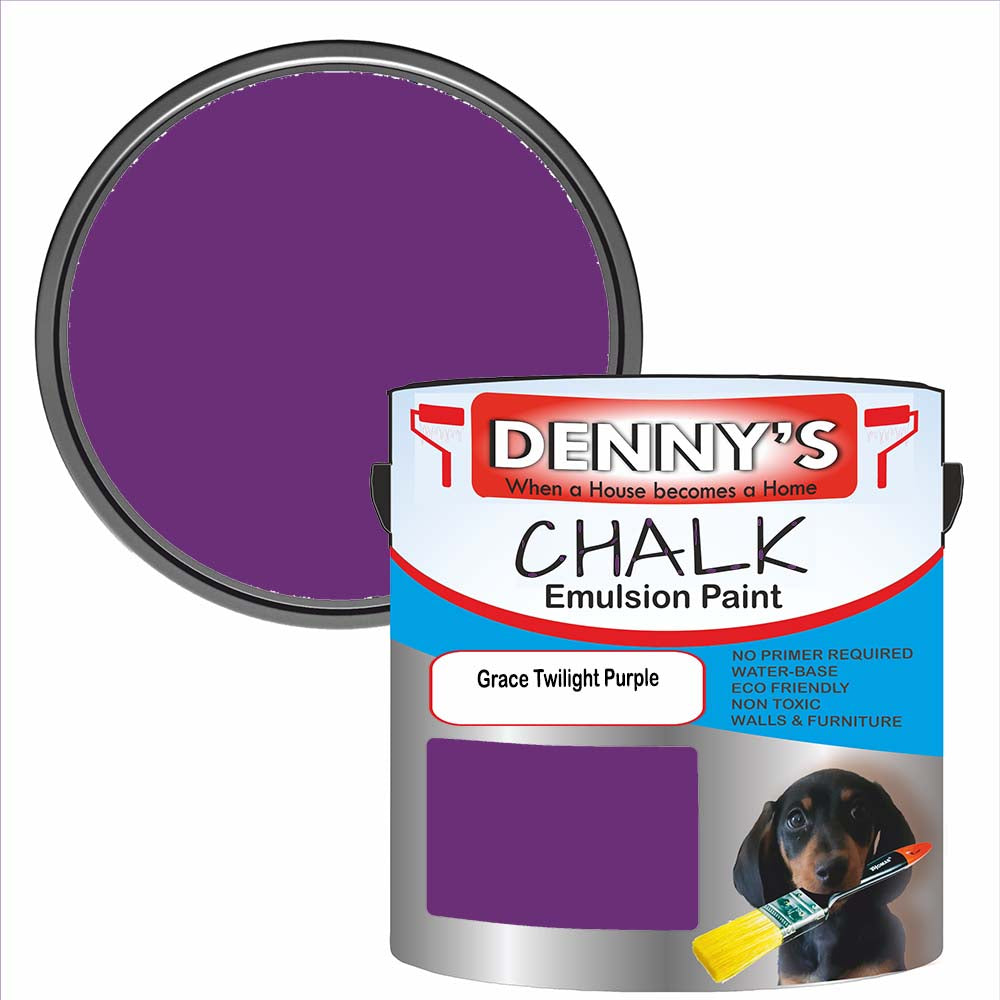 Denny's Chalk Paint For Cabinets Colour- Grace Twilight Purple - Matte ...