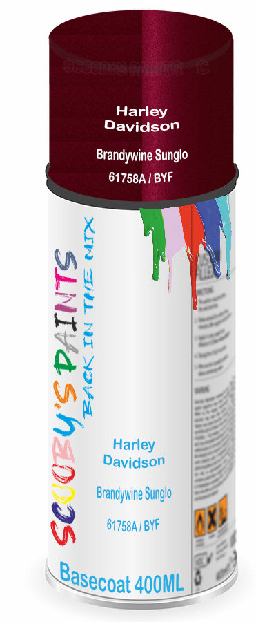 Motorbike Paint For Harley Davidson V-Rod Brandywine Sunglo Code 61758 ...