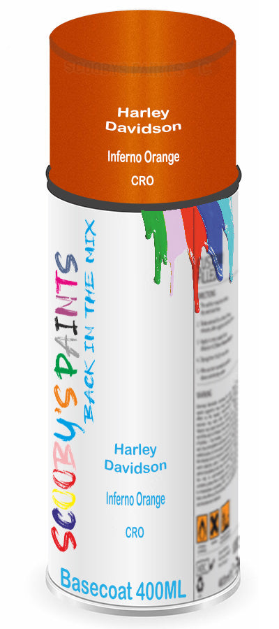Motorbike Paint For Harley Davidson Cvo Street Glide Inferno Orange Co ...