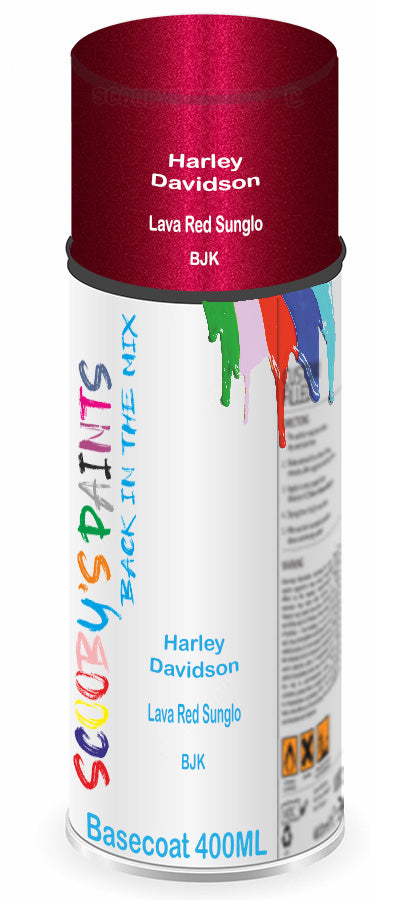 Motorbike Paint For Harley Davidson Sportster 1200 Lava Red Sunglo Cod ...
