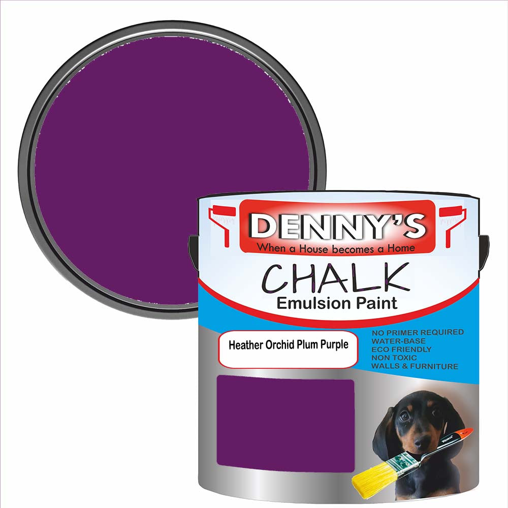 Denny's Chalk Paint For Cabinets Colour- Heather Orchid Plum Purple ...