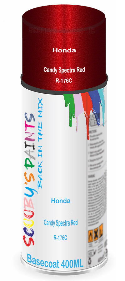Motorbike Paint For Honda Motorcycles Cb300F Candy Spectra Red Code R ...