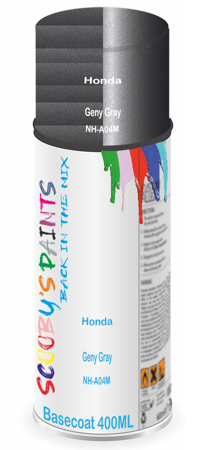 Motorbike Paint For Honda Motorcycles Cbr150R Geny Gray Code Nh-A04M A ...