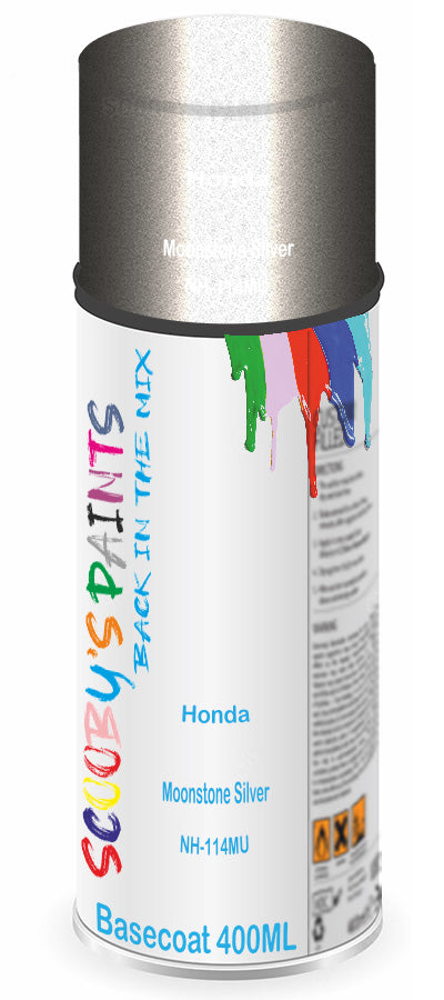 Motorbike Paint For Honda Motorcycles Zoomer Moonstone Silver Code Nh ...