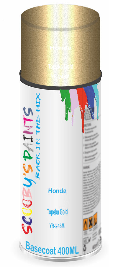 Motorbike Paint For Honda Motorcycles Gold Wing Topeka Gold Code Yr-24 ...