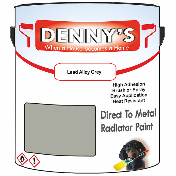 Denny's High Temp Paint For Grilles Colour- Lead Alloy Grey - Heatproo ...