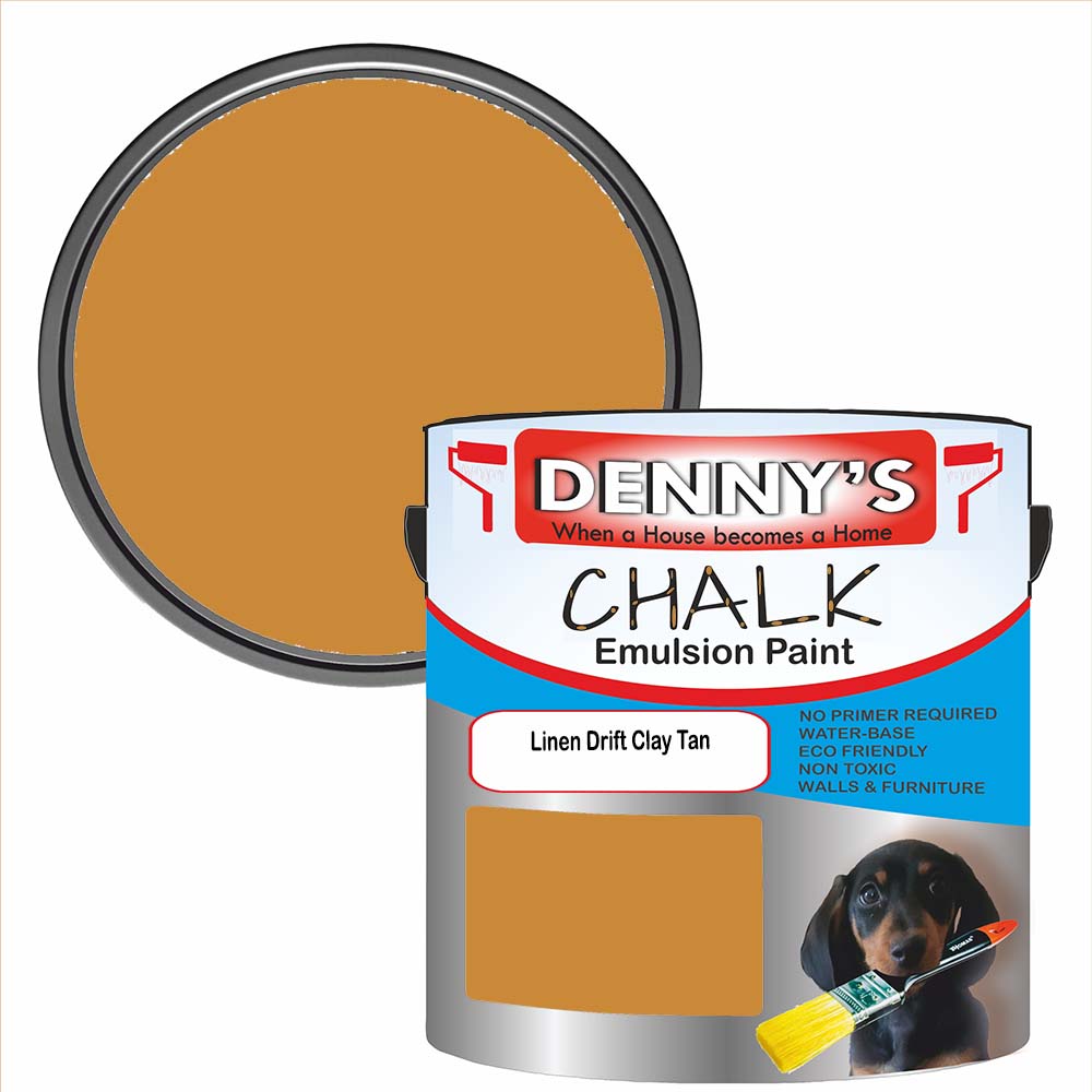 Denny's Chalk Paint For Ceilings Colour- Linen Drift Clay Tan - Matte ...