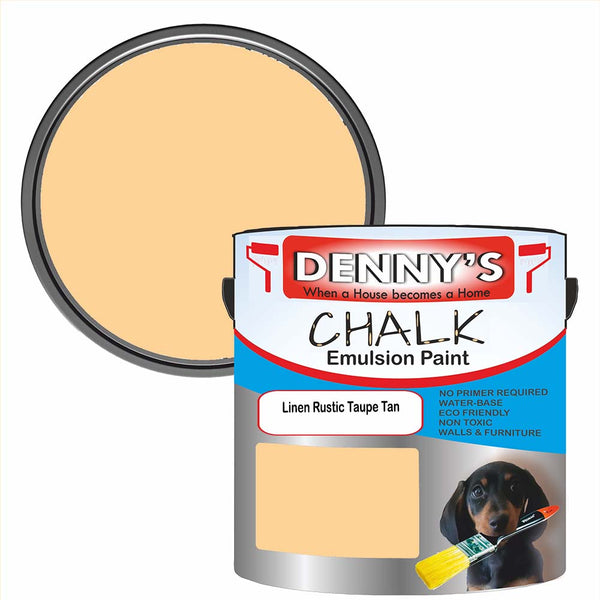 Denny's Chalk Paint For Ceilings Colour- Linen Rustic Taupe Tan - Matt ...