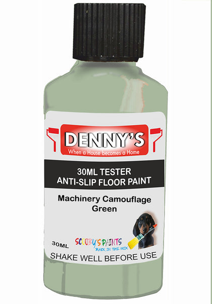 Denny's Floor Paint For Grip Coating Colour- Machinery Camouflage Gree ...