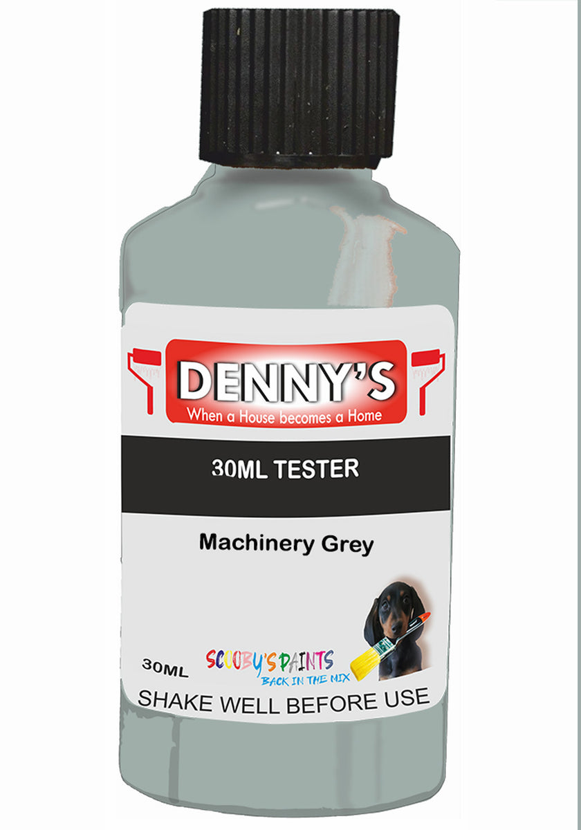Denny's Floor Paint For Garages Colour- Machinery Grey - Oilproof Tyre ...