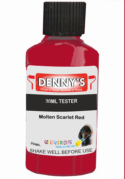 Denny's High Temp Paint For Boilers Colour- Molten Scarlet Red - Heatp ...