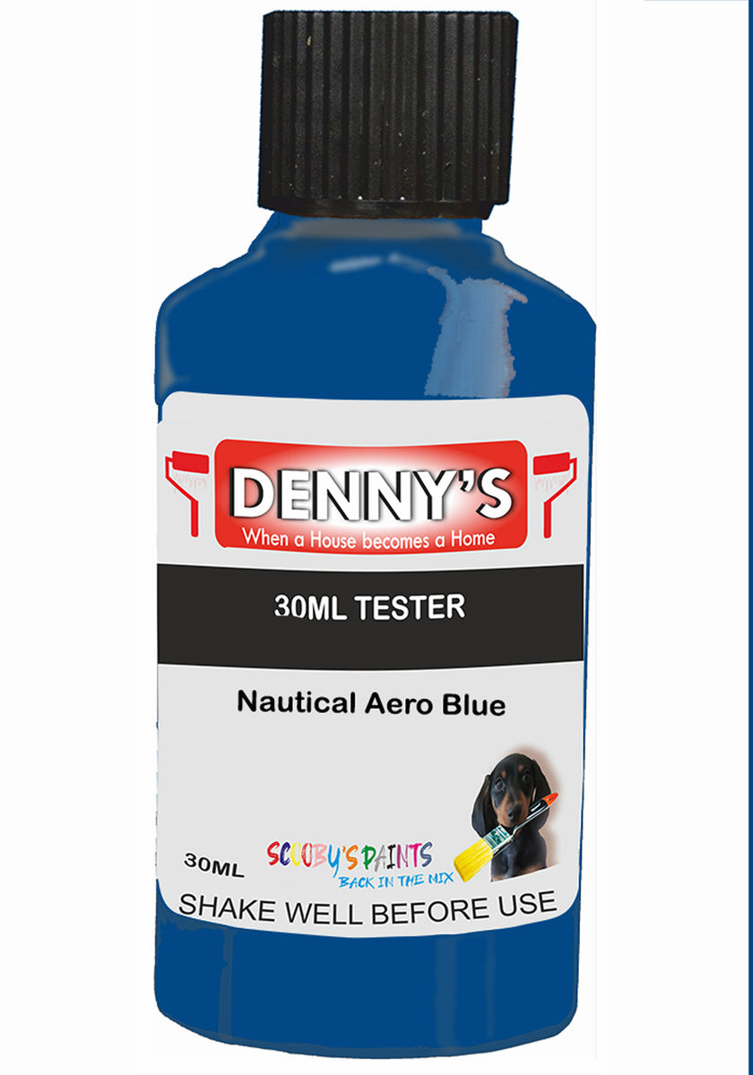 Denny's Floor Paint For Garages Colour- Nautical Aero Blue - Oilproof ...