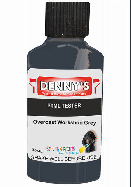 Denny's Floor Paint For Sheds Colour- Overcast Workshop Grey - Durable ...