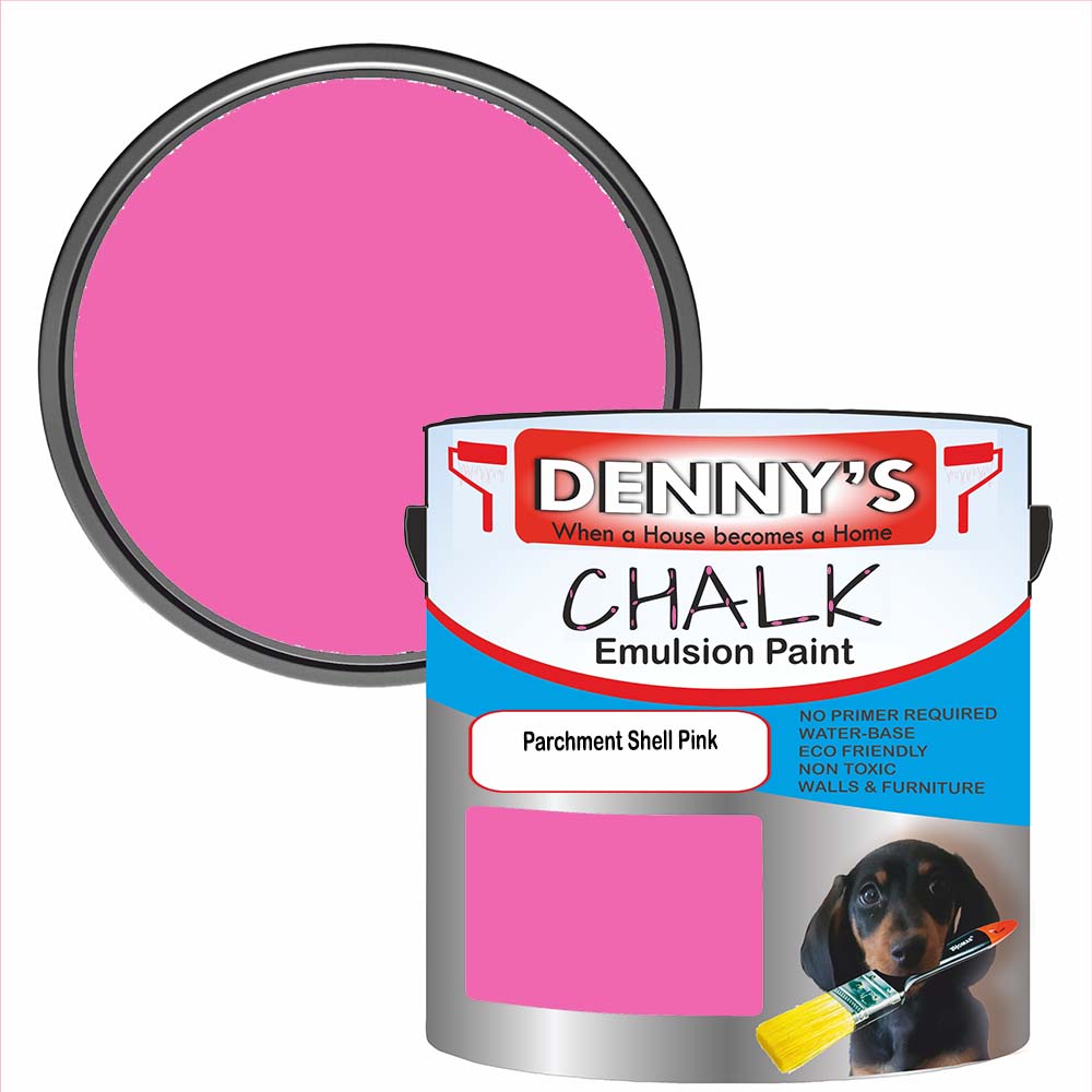 Denny's Chalk Paint For Ceilings Colour- Parchment Shell Pink - Matte ...