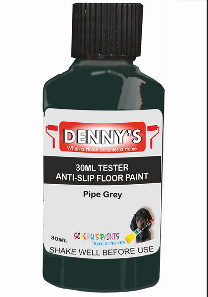 Denny's Floor Paint For Grip Coating Colour- Pipe Grey - Anti-Slip Har ...