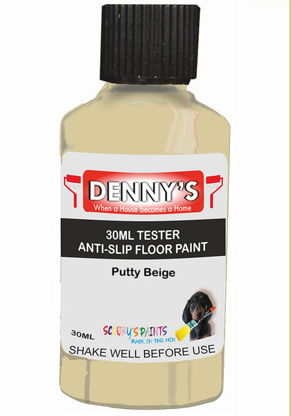 Denny's Floor Paint For Grip Coating Colour- Putty Beige - Anti-Slip H ...