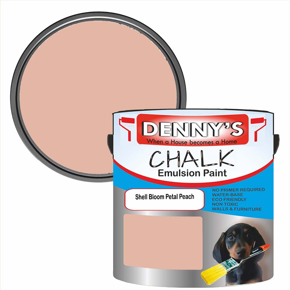 Denny's Chalk Paint For Ceilings Colour- Shell Bloom Petal Peach - Mat ...