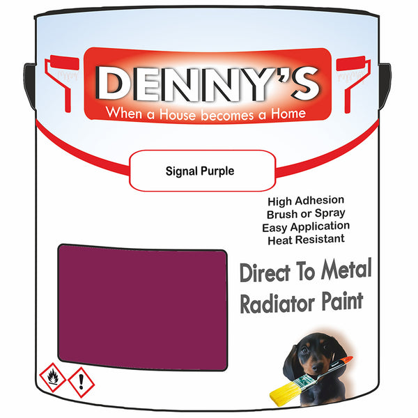 Denny's High Temp Paint For Grilles Colour- Signal Purple - Heatproof ...
