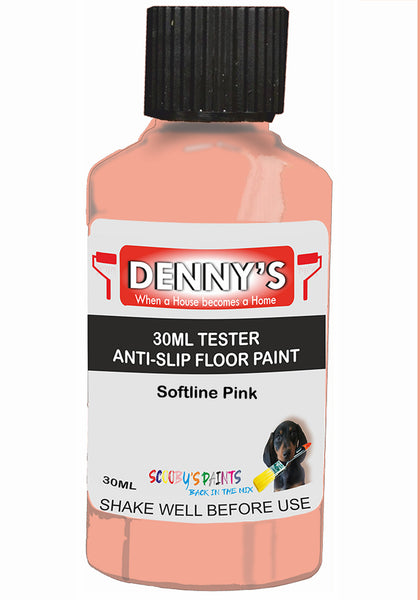 Denny's Floor Paint For Grip Coating Colour- Softline Pink - Anti-Slip ...
