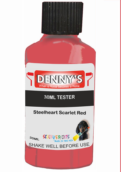 Denny's Floor Paint For Sheds Colour- Steelheart Scarlet Red - Durable ...