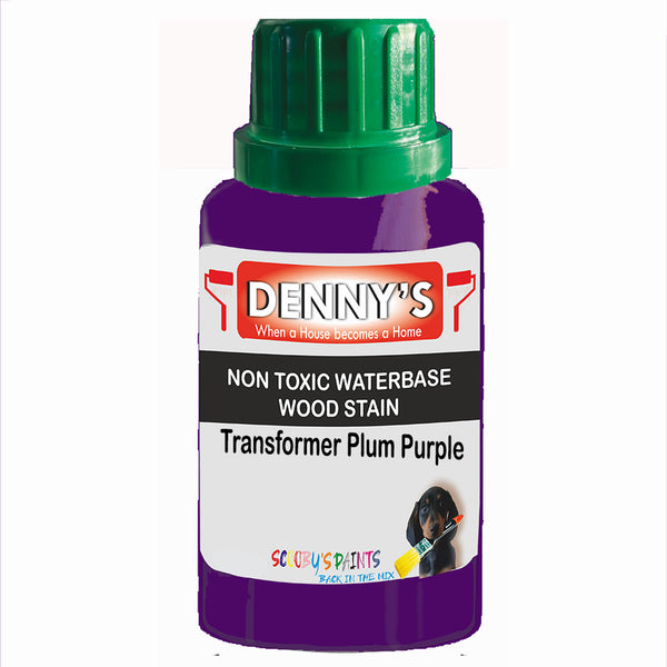 Denny's Stain Paint For Decking Colour- Transformer Plum Purple - Anti ...